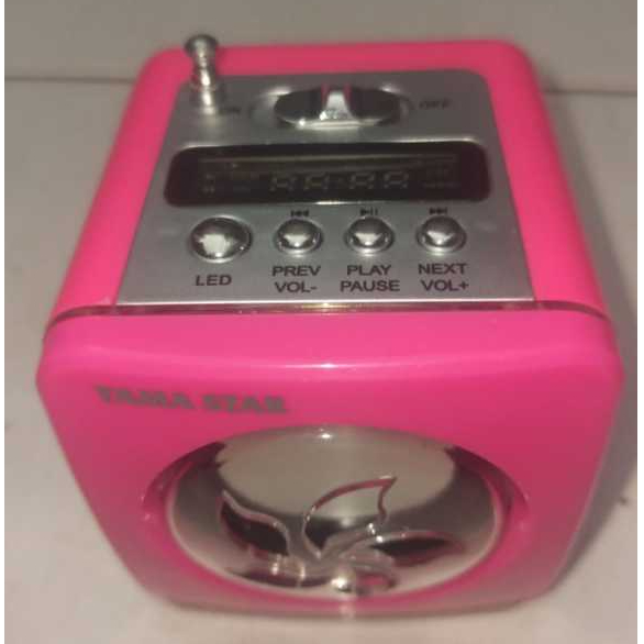 Jual MINI SPEAKER PORTABLE KECIL YAMA STAR AUDIO MULTIMEDIA YM 8006 FM ...