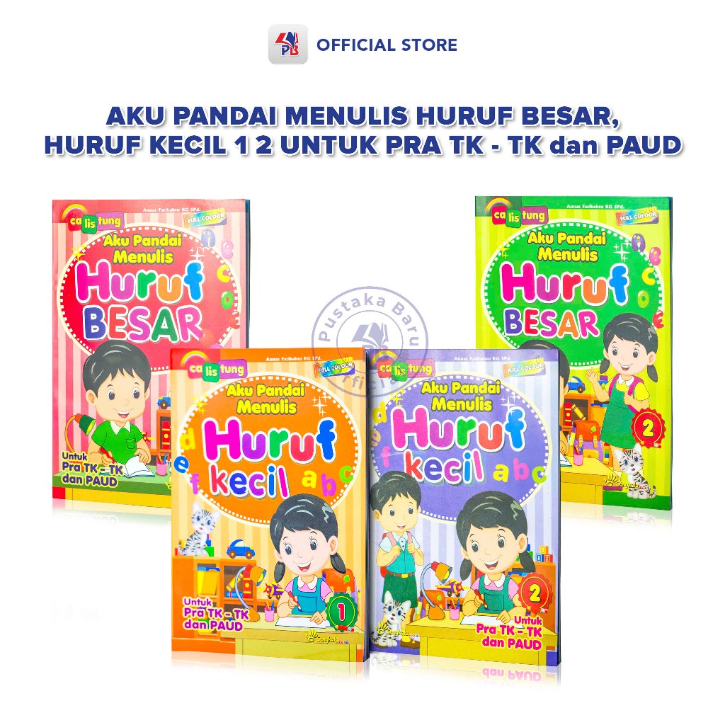 Jual Buku Menulis Anak / Aku Pandai Menulis Huruf Besar Dan Kecil Untuk ...