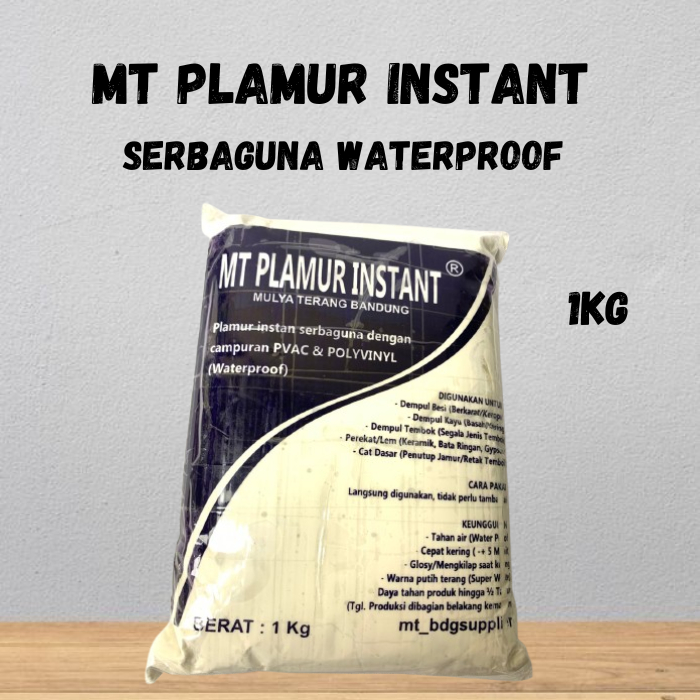 Jual MT PLAMUR INSTANT Dempul Besi Kayu Tembok Plamur Plamir Dempul ...
