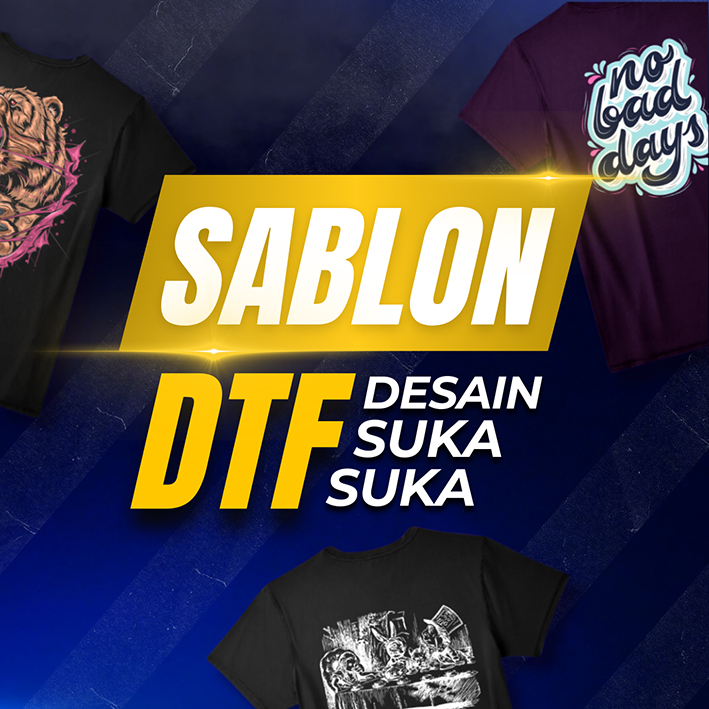 Jual SABLON DTF SATUAN CUSTOM STIKER BAJU // A3 A4 A5 LOGO | Shopee Indonesia