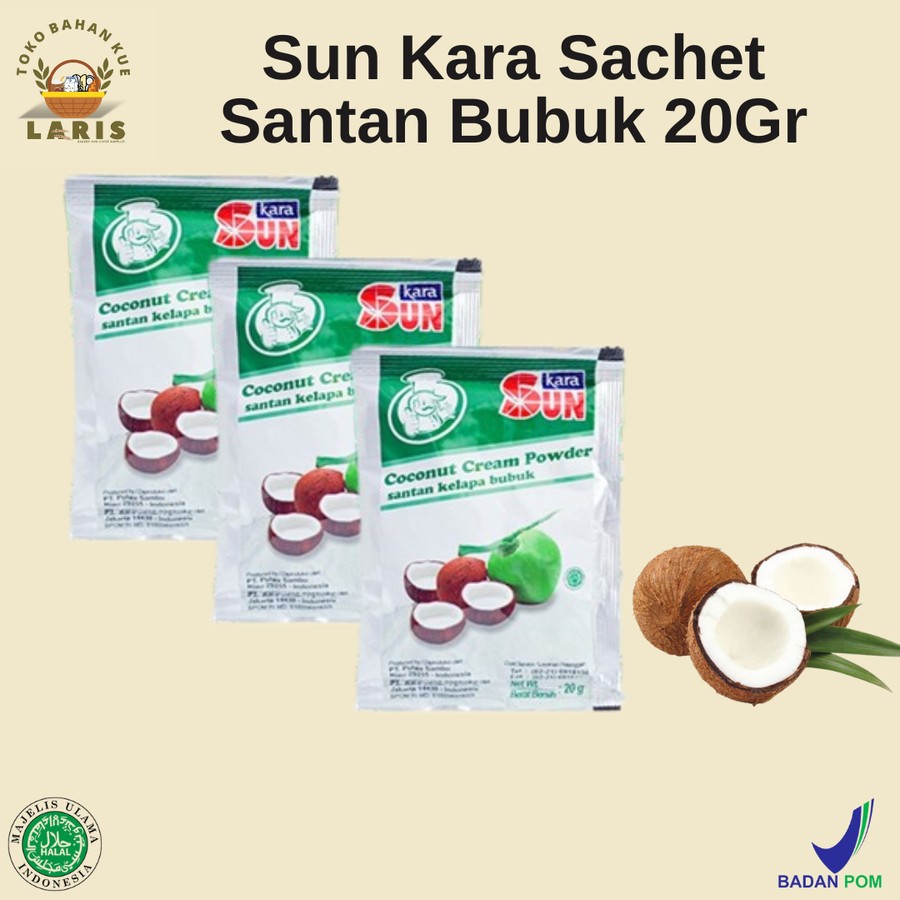 Jual SUN KARA SANTAN BUBUK KEMASAN 20 GRAM | Shopee Indonesia