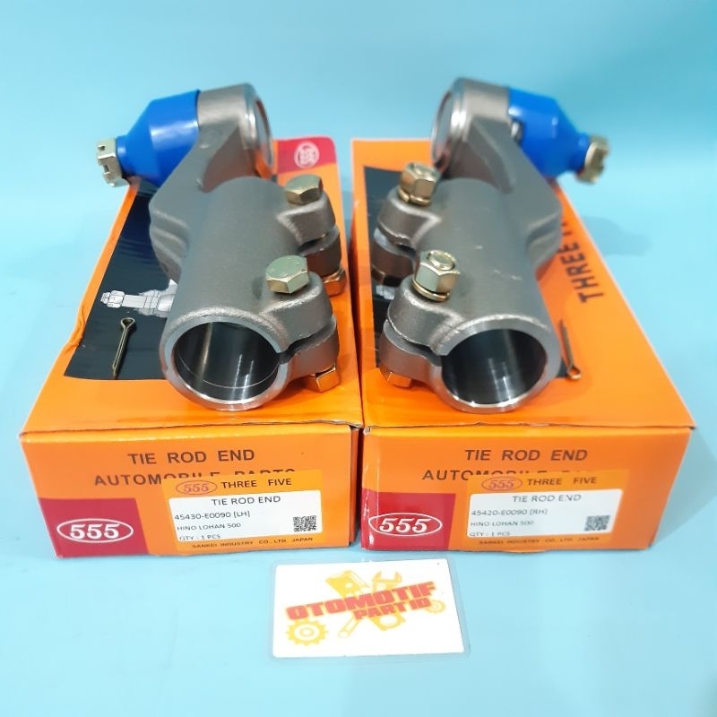 Jual TIE ROD END HINO LOHAN 500 KANAN DAN KIRI ORIGINAL 555 JAPAN HARGA ...