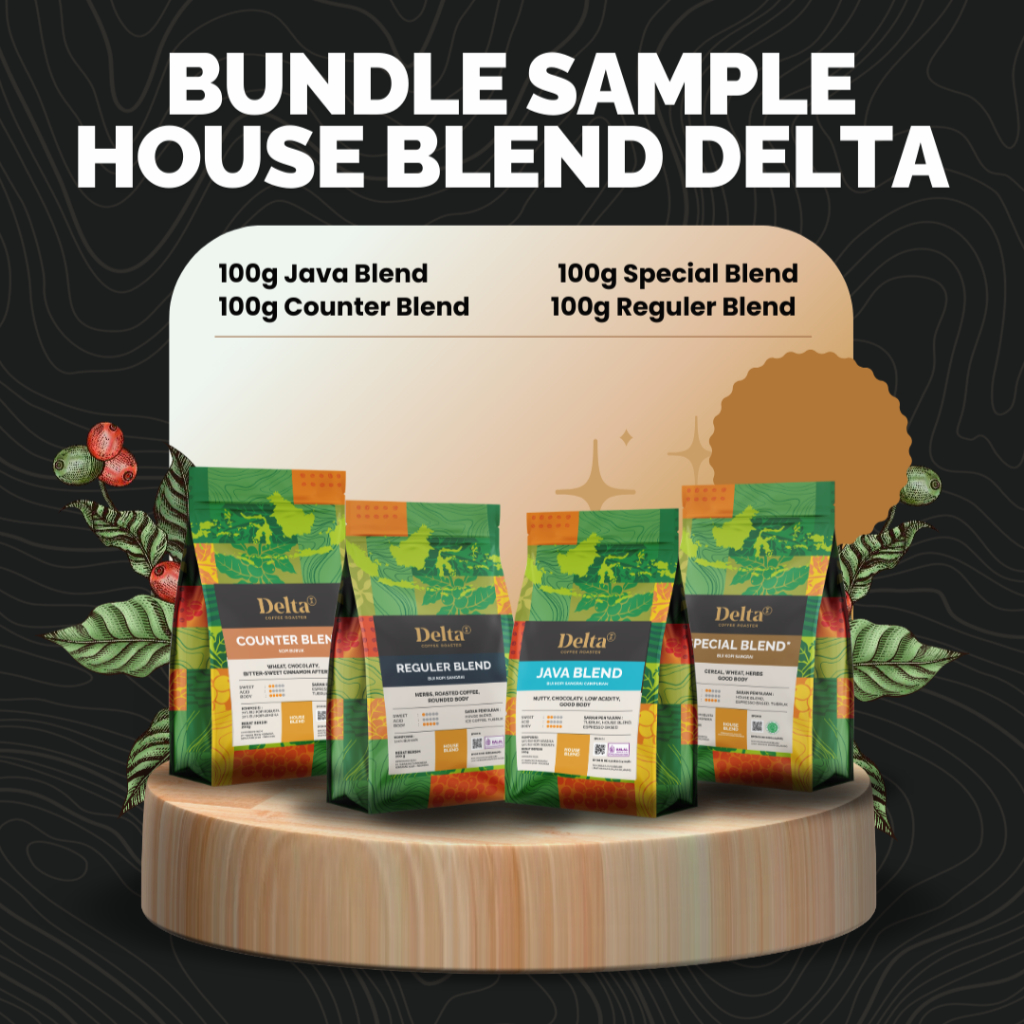 Jual Bundle Sample House Blend Delta | Shopee Indonesia