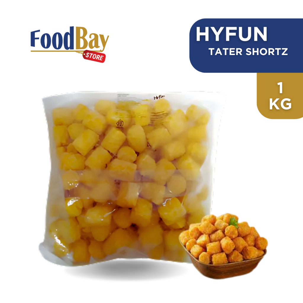Jual HYFUN Hashbrown Tater Shotz POM POMS Frozen Potato Kentang beku 1 ...