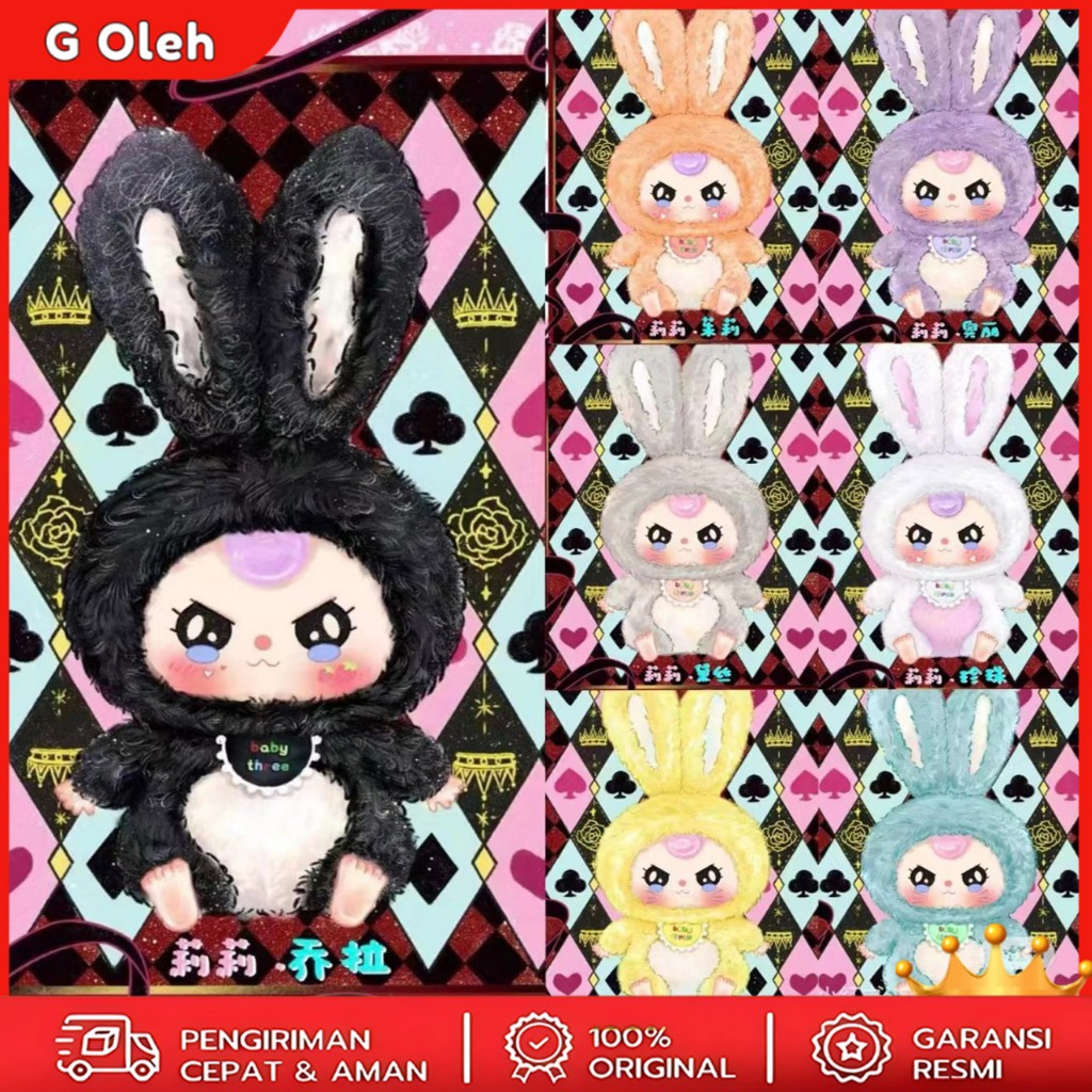 Jual G Oleh bayi three blind box murah Baby three Lily Rabbit Town BB3 ...