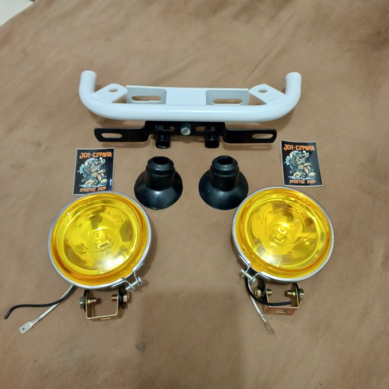 Jual Bullbar stylo dudukan foglamp Honda Stylo / aksesoris Stylo kalcer ...