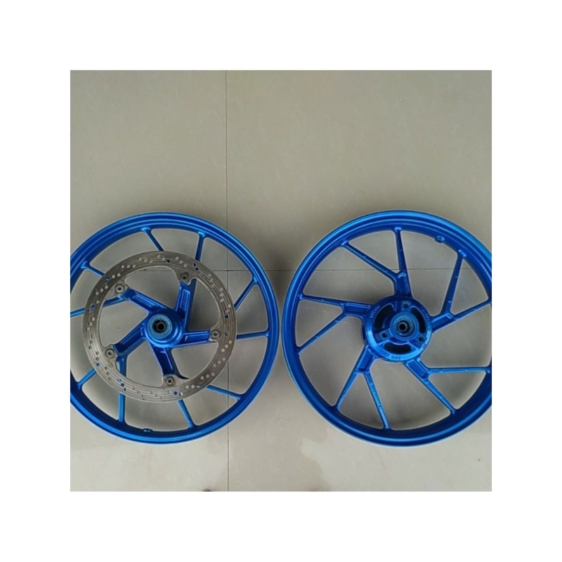 Jual Velg Enkei ori Satri Fu 150 repaint biru candy | Shopee Indonesia