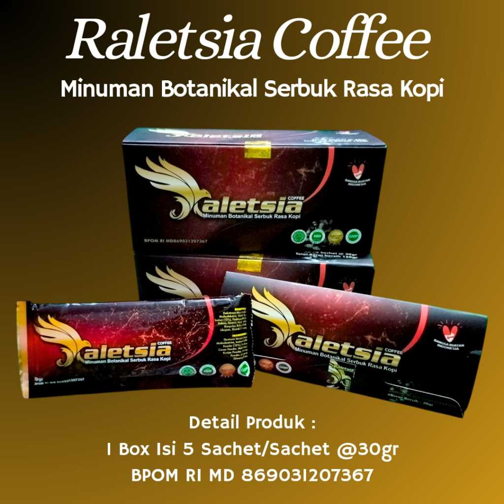 Jual KOPI SACHET RALETSIA 100% ORIGINAL 1 sacset | Shopee Indonesia