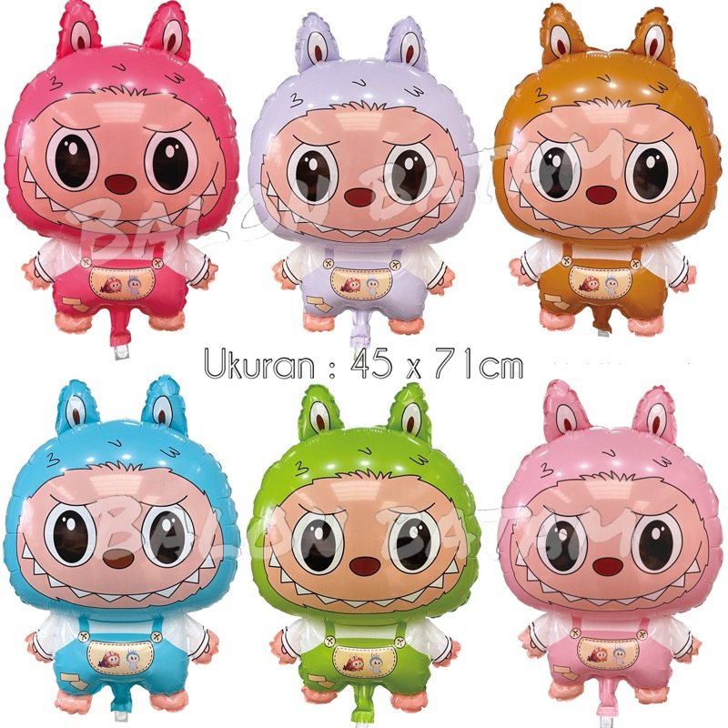 Jual Balon Foil LABUBU JUMBO 45x71cm | Shopee Indonesia