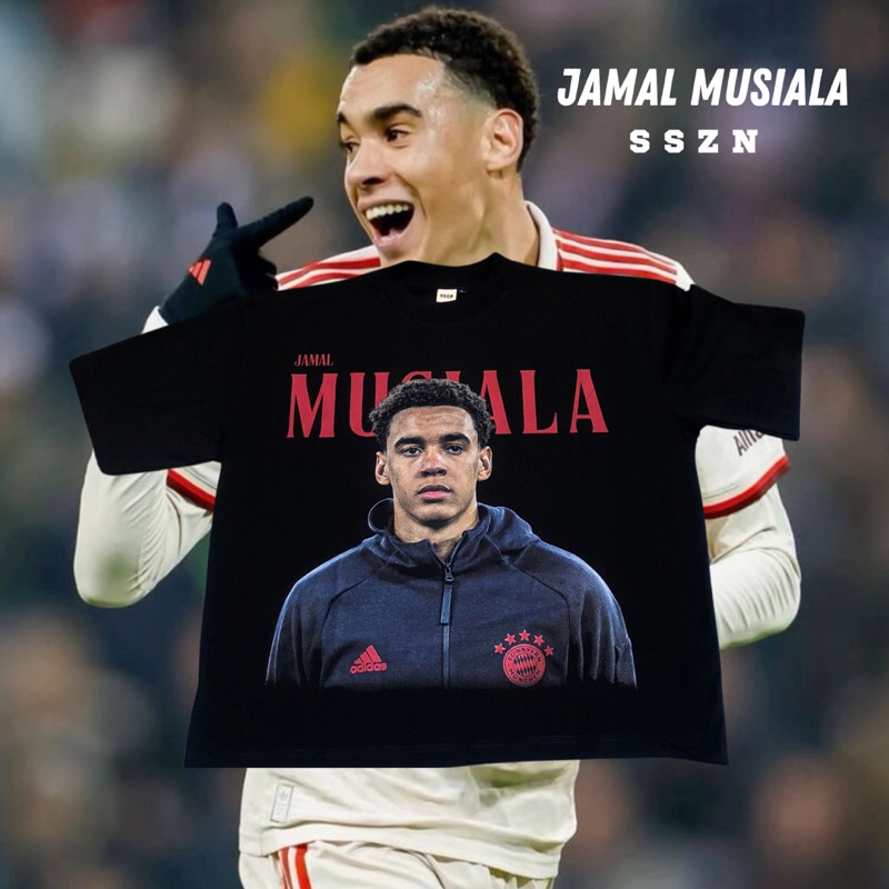 Jual Jamal Musiala SSZN Boxy Oversized tee | Shopee Indonesia