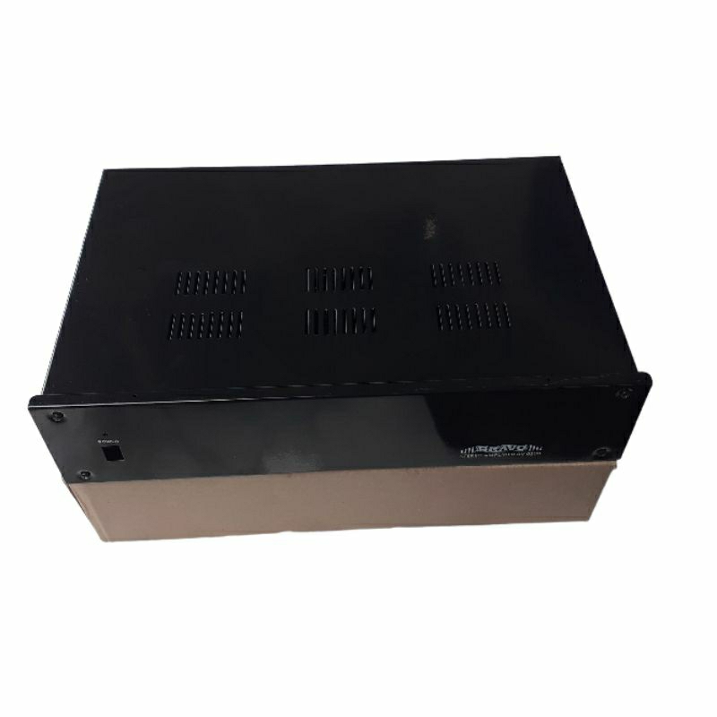 Jual BOX AMPLI AMPLIFIER MERK BRAVO POLOS | Shopee Indonesia