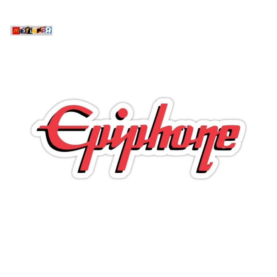 Jual sticker Epiphone logo diecut stiker guitar | Shopee Indonesia