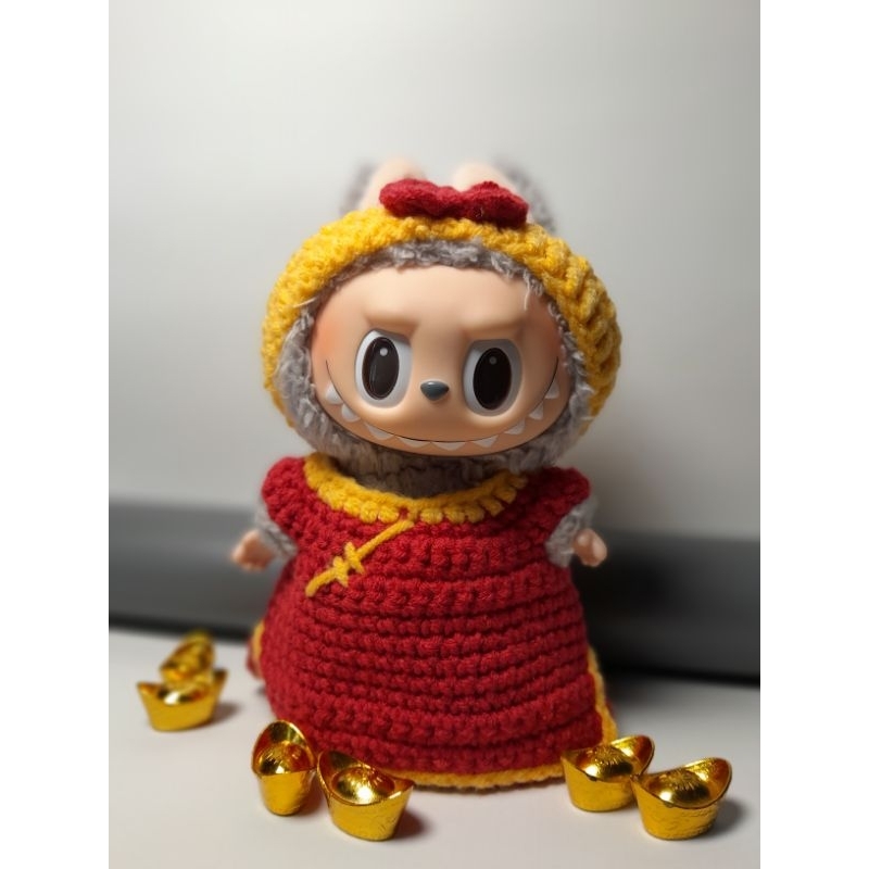 Jual baju chiongsam labubu/labubu baju imlek | Shopee Indonesia