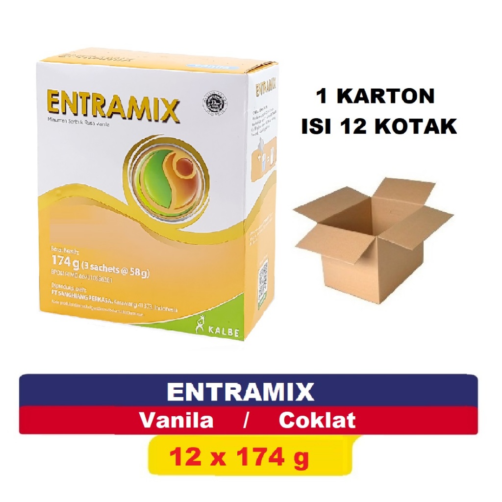 Jual ENTRAMIX 174 gr Susu Nutrisi Lengkap Seimbang untuk Orang Dewasa ...