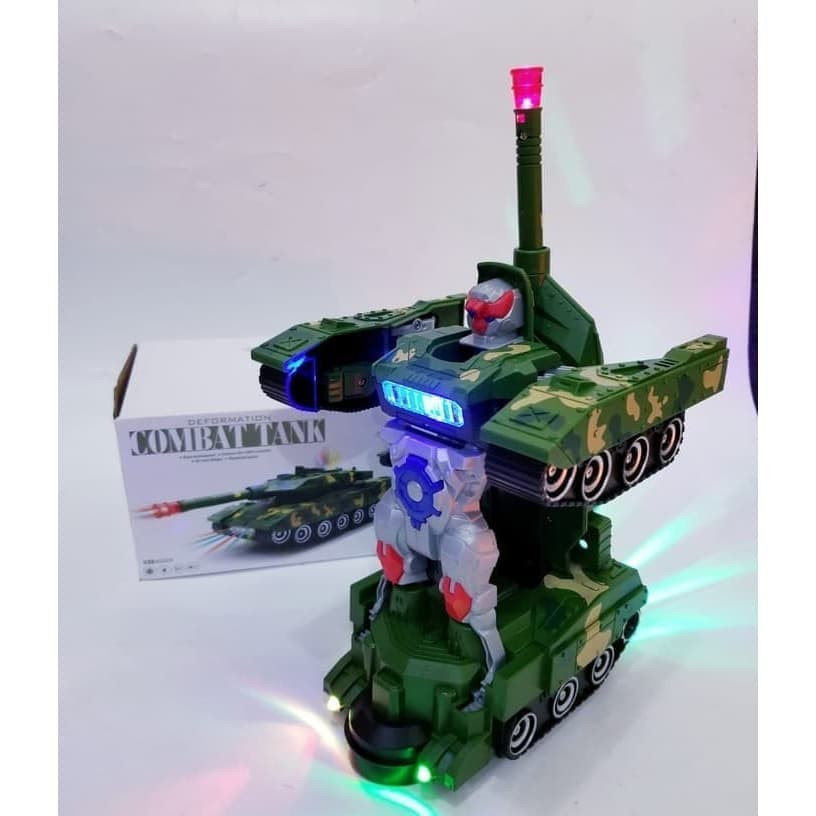 Jual MAINAN MOBIL ROBOT COMBAT WAR TANK DEFORMATION MILITARY WAR TANK BESAR | Shopee Indonesia