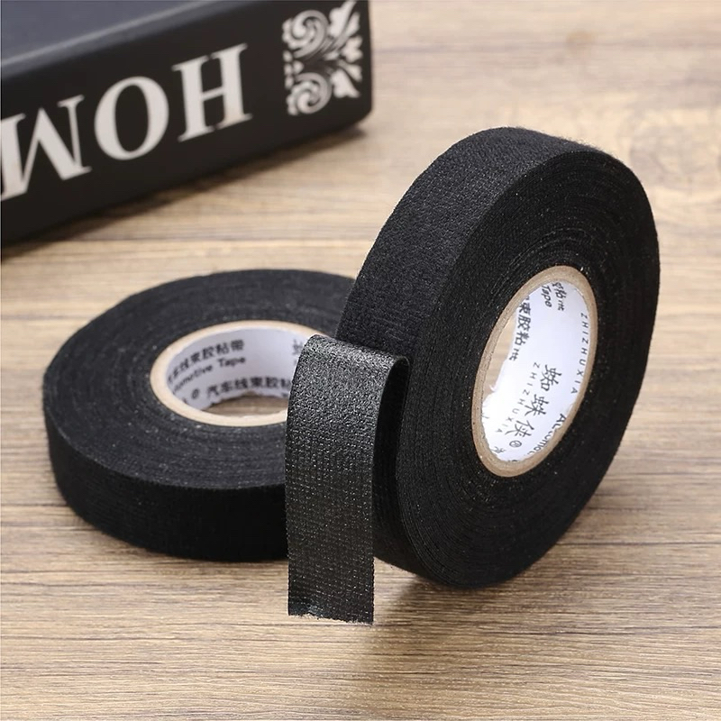 Jual Isolasi Lakban Kain Perekat Kabel Listrik Wire Tahan Panas 19mm ...