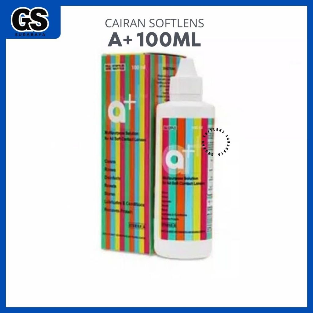 Jual CAIRAN SOFTLENS A+ MULTIPURPOSE SOLUTIONS 100ML / AIR SOFTLENS A+ ...