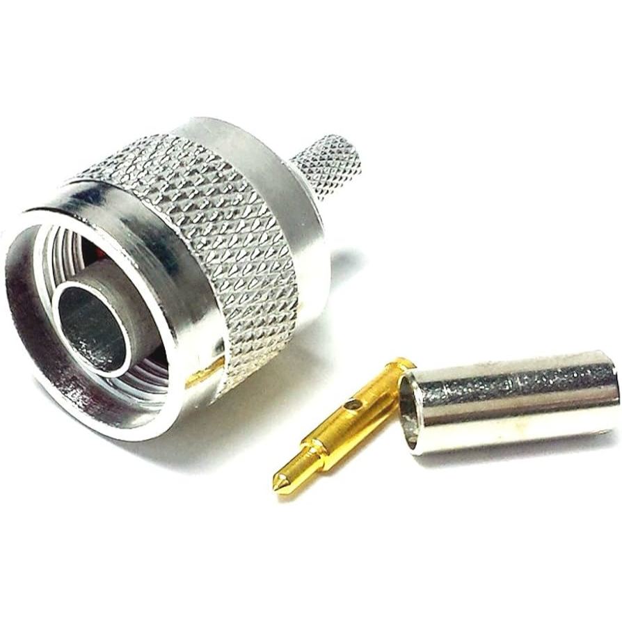 Jual Konektor Jack N To RG58 RG8 RG 8 RG 58 Male Jak Jek Crimping ...
