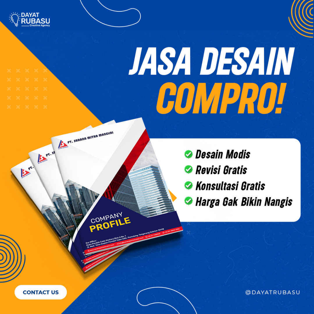 Jual Jasa Desain Company Profile, Compro Profesional Untuk Perusahaan | Shopee Indonesia