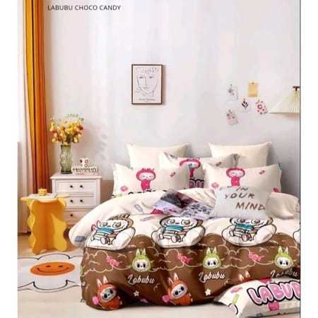 Jual Bed Cover Set Motif Labubu | Shopee Indonesia
