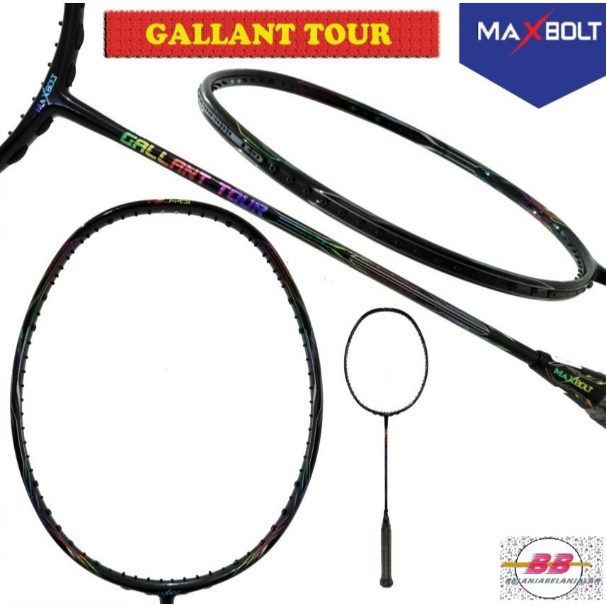 Jual RAKET BADMINTON MAXBOLT GALLANT TOUR 43 LBS ORIGINAL | Shopee ...
