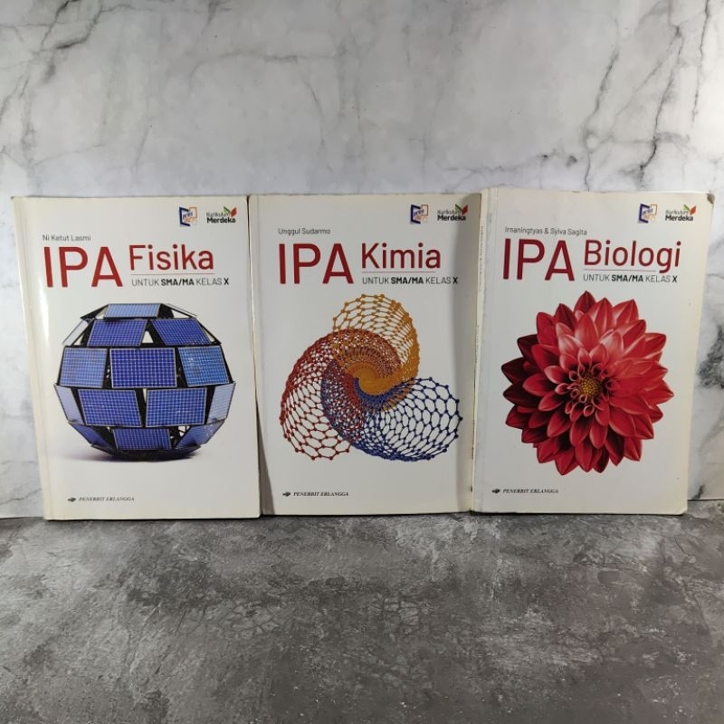 Jual Buku IPA Fisika, IPA Kimia, & IPA Biologi, kelas 10, X, Sma, Ni Ketut Lasmi, Unggul Sudarmo ...