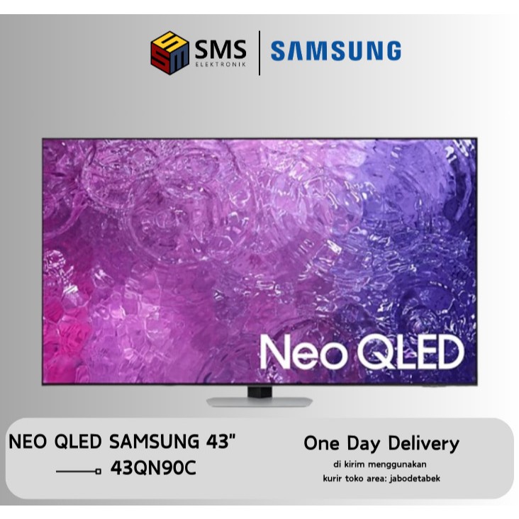 Jual SAMSUNG 43QN90C Neo QLED 4K Smart TV 43 Inch | Shopee Indonesia