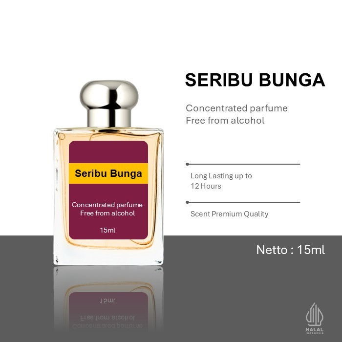 Jual Parfum Sholat SERIBU BUNGA 15 ml | Minyak Wangi untuk Ibadah ...