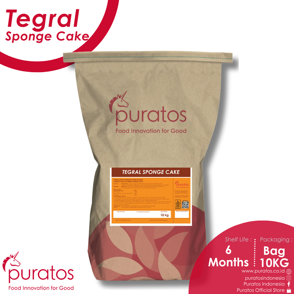 Jual Puratos Tegral Sponge Cake New | Shopee Indonesia
