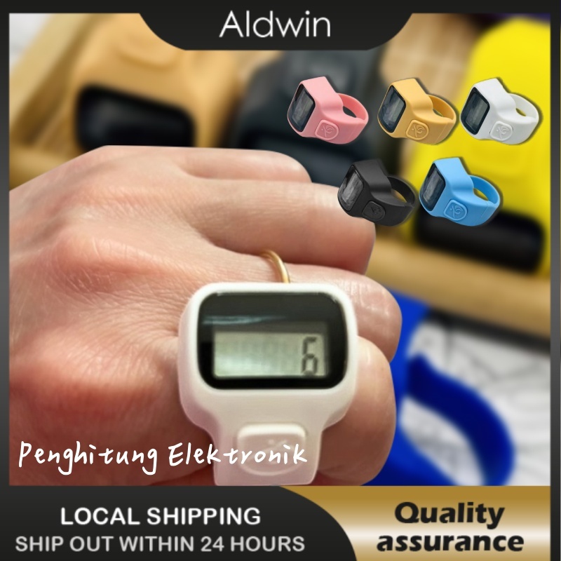 Jual Cincin Tasbih Digital / Cincin Tasbih Led Mini / Tasbih Jari ...