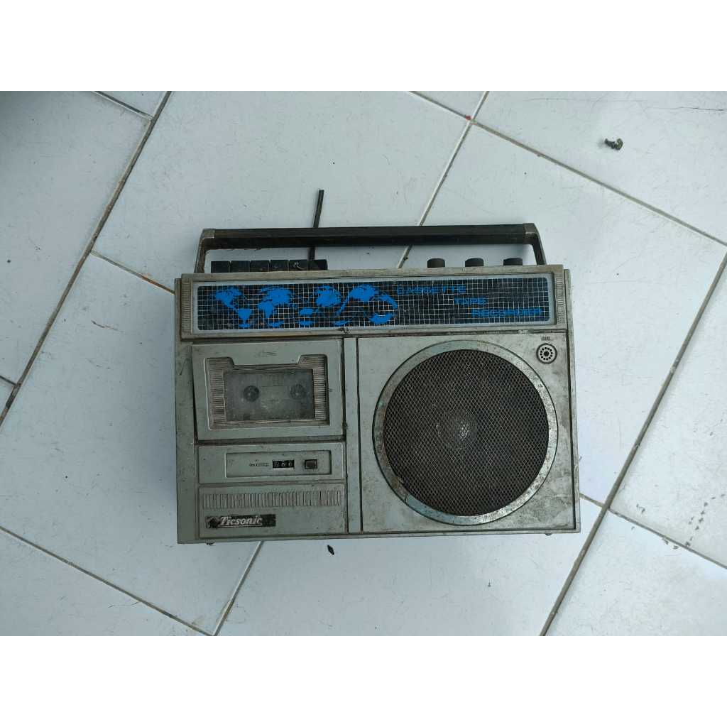 Jual RADIO TAPE RECORDER TICSONIC JADUL | Shopee Indonesia