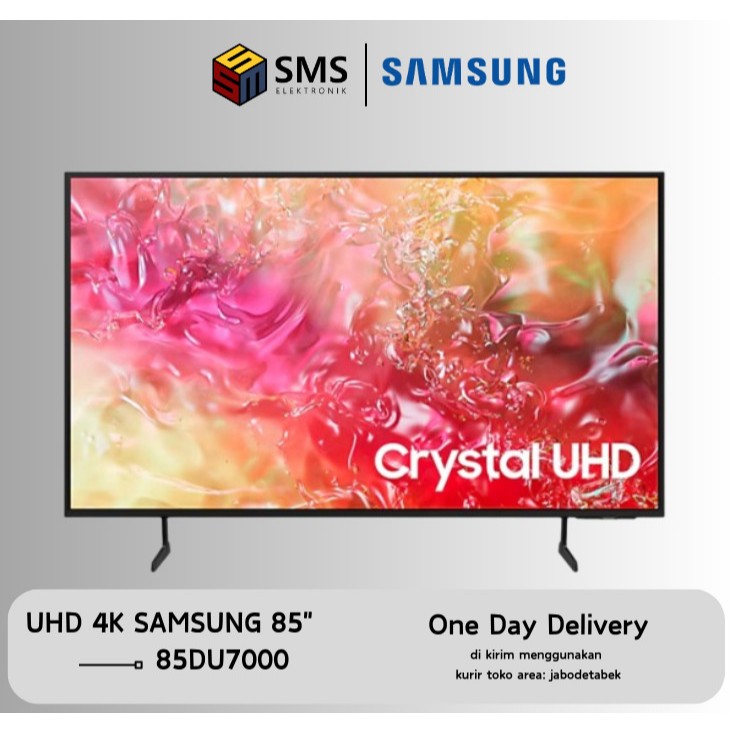 Jual SAMSUNG 85DU7000 / DU7000 CRYSTAL UHD 4K Tizen OS Smart TV 85 Inch ...