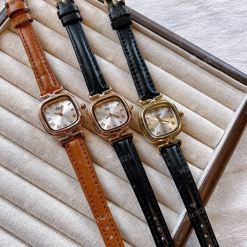 Jual DGC W358 Jam Tangan Wanita Kulit Fashion Simple Santai Quartz ...