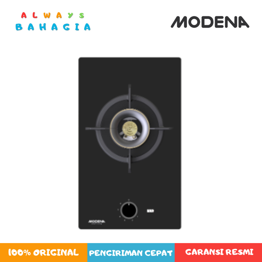 Jual Modena BH 1315 BDBK - Kompor Tanam 1 Tungku Mix Kuningan | Shopee ...