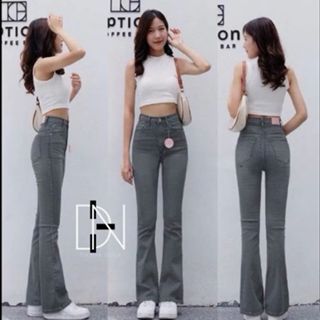 Jual HW Cutbray Jeans Wanita - Celana Cutbray Strecht Kekinian - Cutbray Flared- Streetch ...