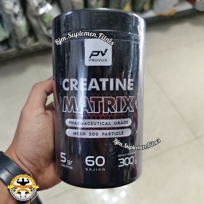Jual Provus PV Creatine Matrix 300 Gram ( 60 Serving ) 100% CREAPURE ...