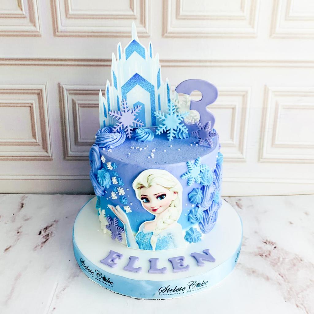 Jual Kue Ulang Tahun/Birthday Cake/Kue Ultah tema Frozen/Kue Frozen/Kue ...