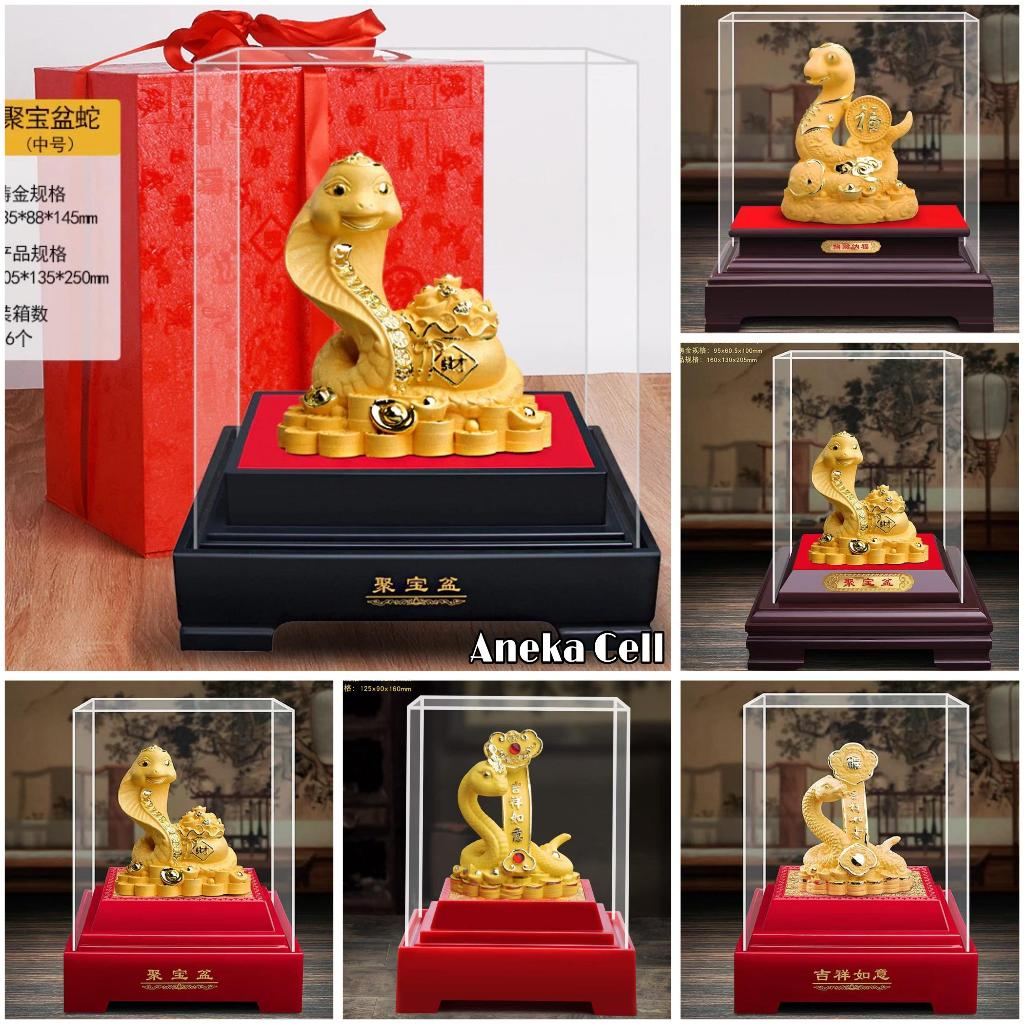 Jual Patung Kuda 2026 Pajangan Imlek Hiasan Dekorasi Fengshui Emas Kado ...