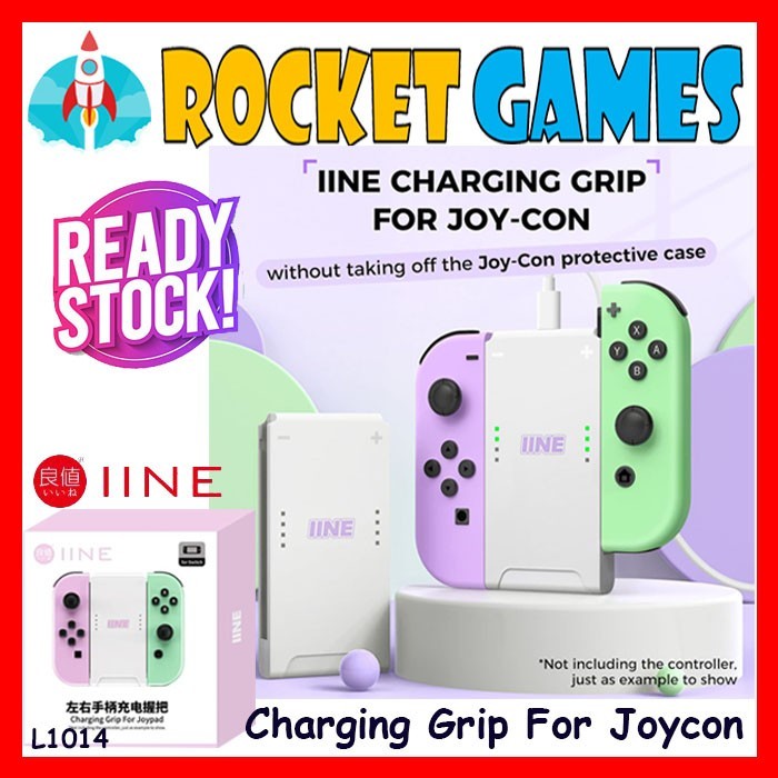 Jual IINE Nintendo Switch Joycon Charging Grip Portable / Joycon ...