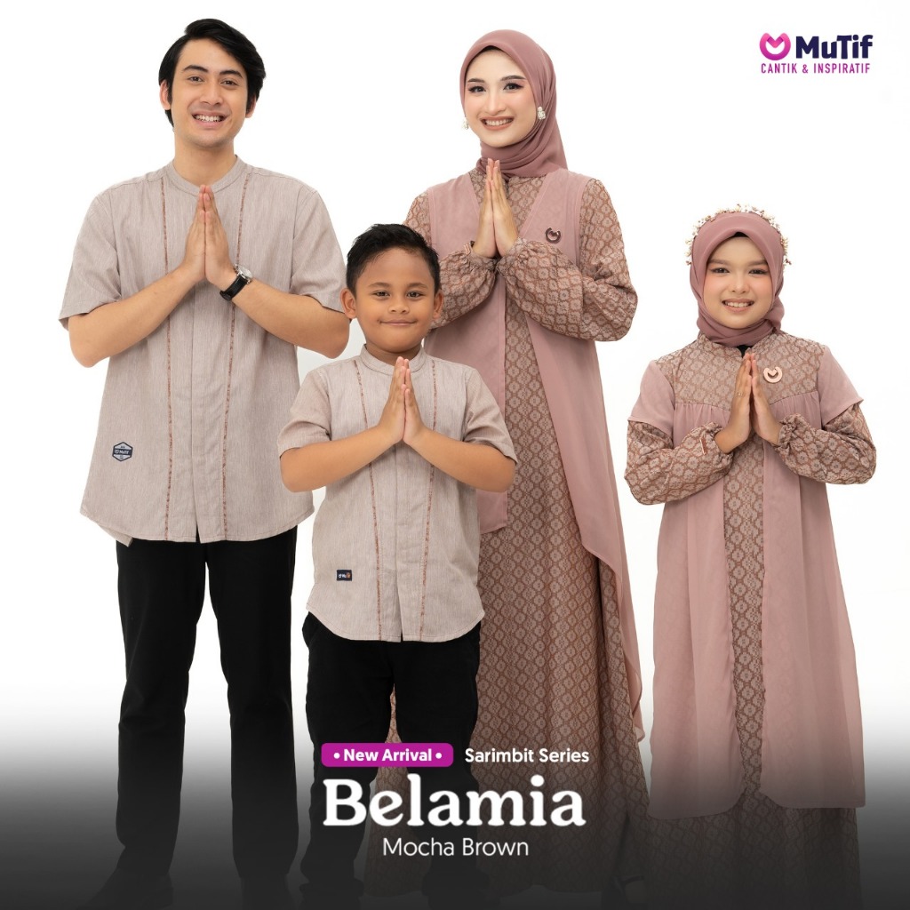 Jual MUTIF TERBARU 2025 SARIMBIT BELAMIA BILLAR MOCCA BROWN /BUSANA ...