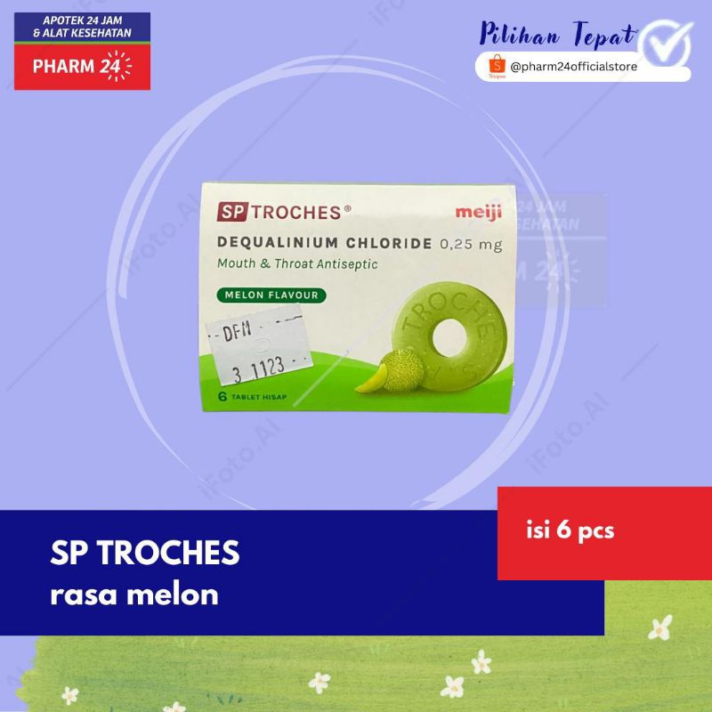Jual SP Troches Melon 6 tablet | Shopee Indonesia