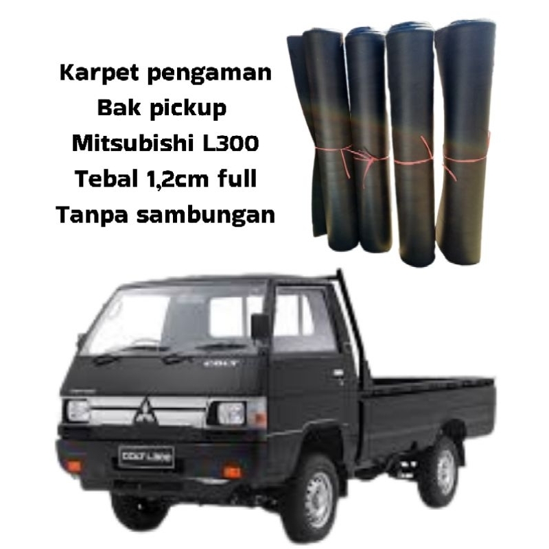 Jual "TERMURAH" KARPET BAK BELAKANG PICKUP MITSUBISHI L300 TEBAL 1,2CM ...