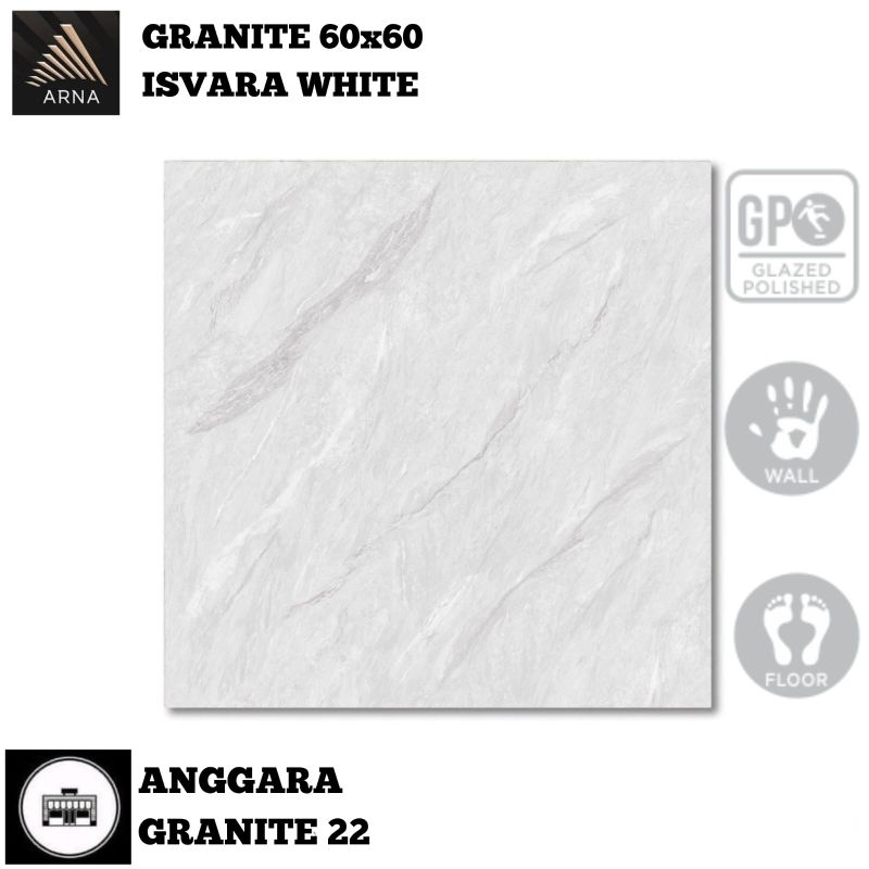 Jual Granit 60x60 Arna Isvara White | Shopee Indonesia