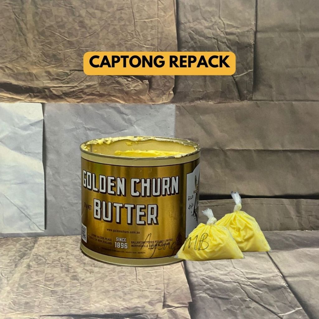 Jual GOLDEN CHURN BUTTER REPACK / BUTTER CAPTONG / MENTEGA CAP TONG ...