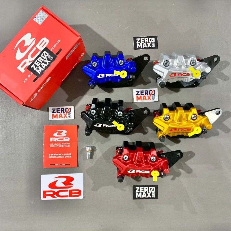 Jual Kaliper RCB Racing Boy S26 S-26 Series 2 Piston Depan Aerox 155 ...