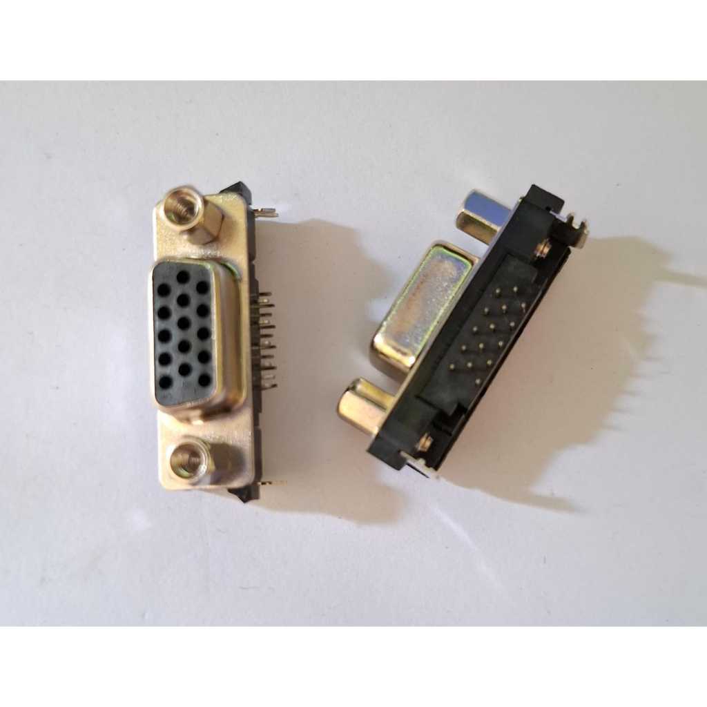 Jual KONEKTOR VGA FEMALE 15 PIN KONEKTOR Original | Shopee Indonesia