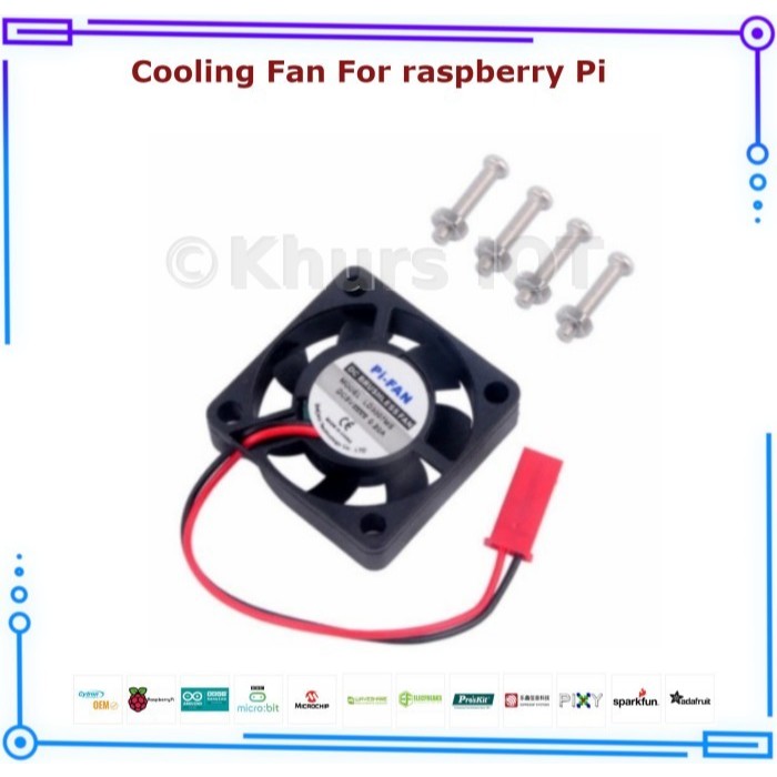 Jual Raspberry Pi Fan Kipas pendingin Mini DC 5V Brushless | Shopee Indonesia