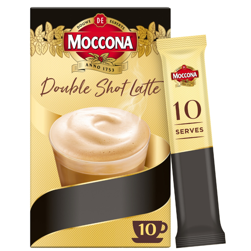 Jual Moccona Double Shot Latte Coffee Sachets 10 Pack | Shopee Indonesia