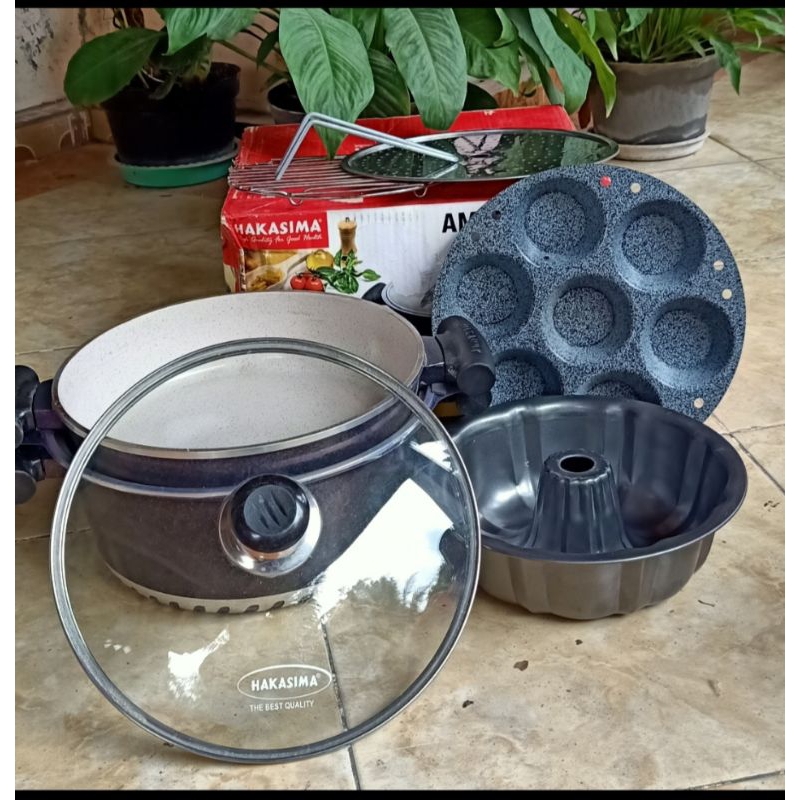 Jual Hakasima Panci Keramik dengan Rok Plastik | Shopee Indonesia