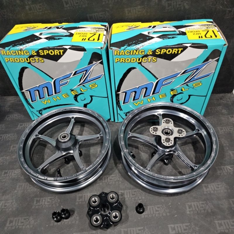 Jual Velg MFZ Forged Rims Honda Monkey 125 ring 12 x 250 300 Titanium ...